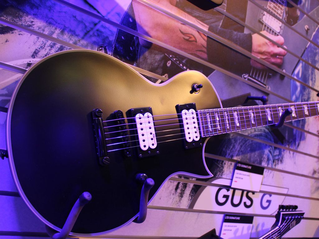 NAMM 2015: ESP's monster guitar stand in pictures and video | MusicRadar