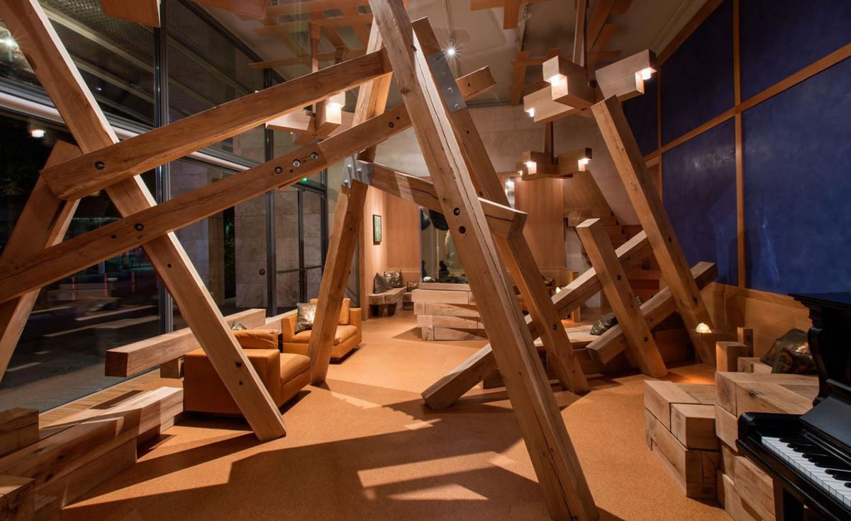 A lounge doubles up as art at Dallas' Nasher Sculpture Center | Wallpaper*