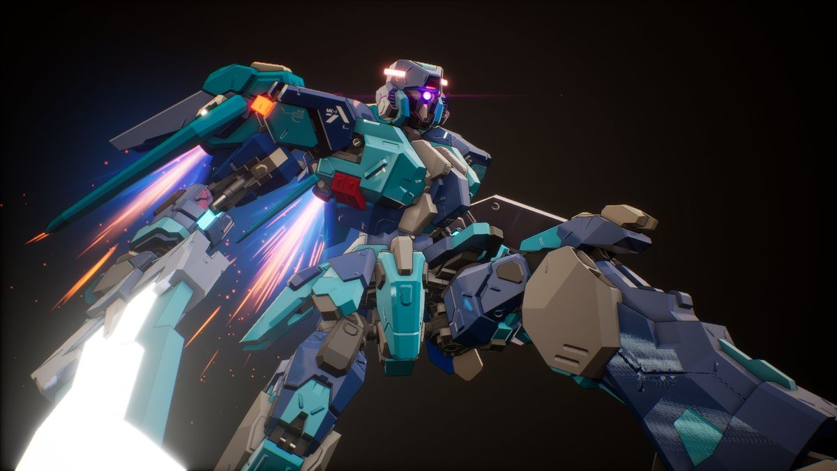 This game lets you build, paint, and customise your own anime mech | PC ...