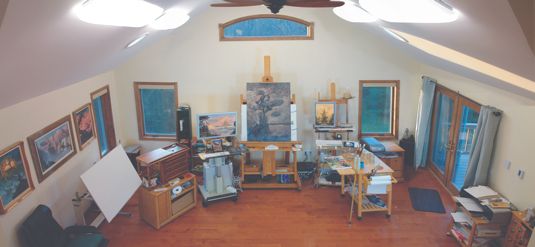 War of the Worlds illustrator builds his dream studio | Creative Bloq