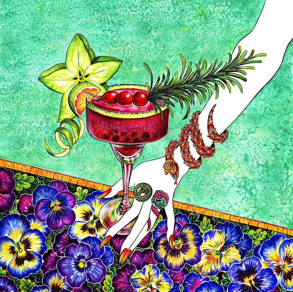 Summer-inspired illustrations are creatively colourful | Creative Bloq
