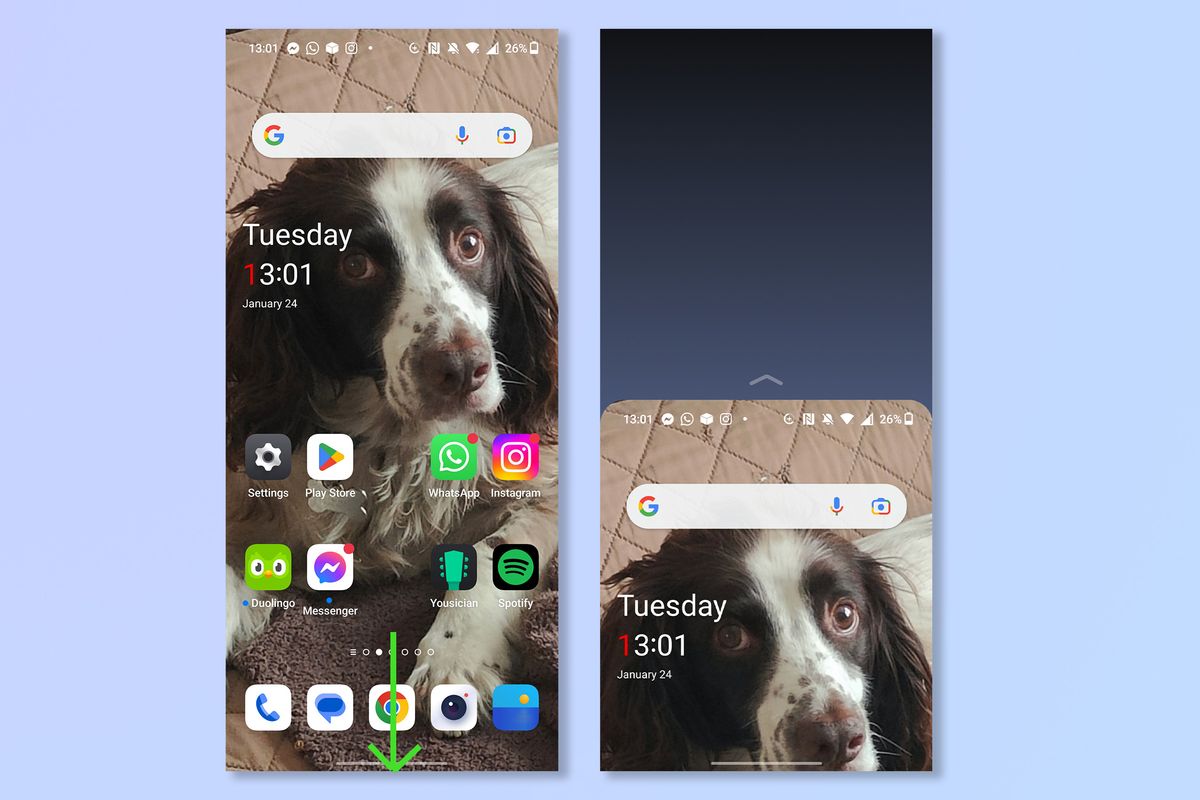 How to use Android one-handed mode | Tom's Guide
