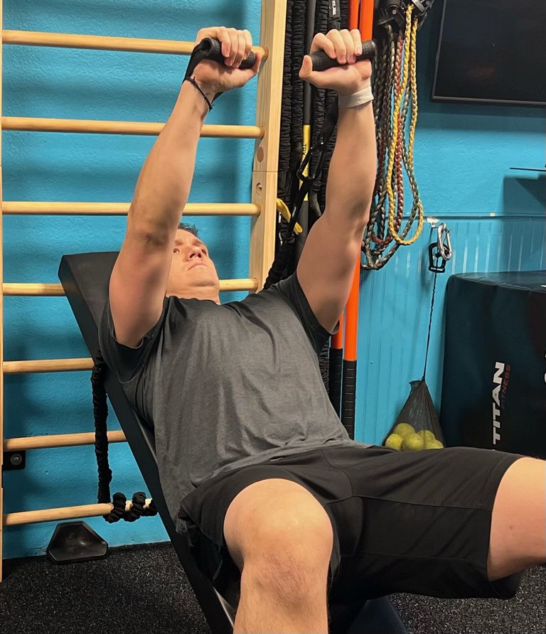 Five-move chest workout with resistance bands to build muscle | Fit&Well