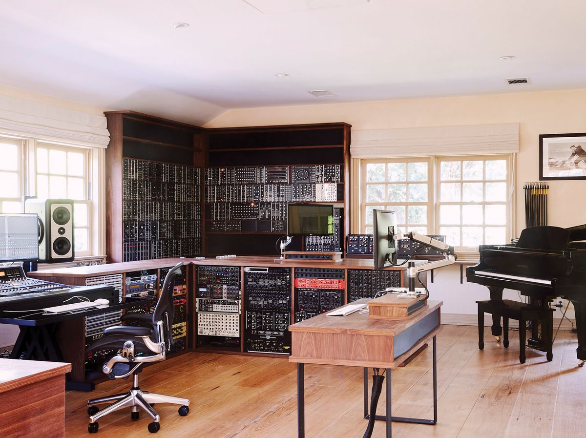 “He had the most equipment that I've ever seen - every synth you can ...