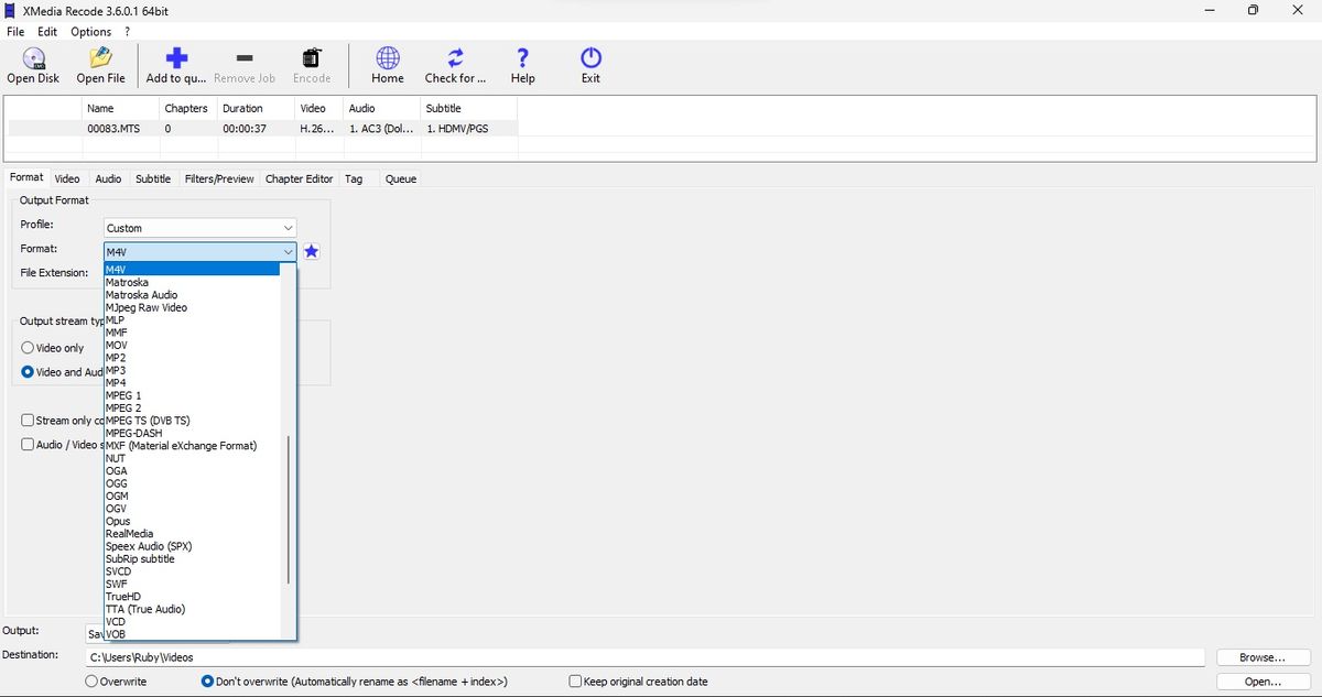 XMedia Recode review | TechRadar