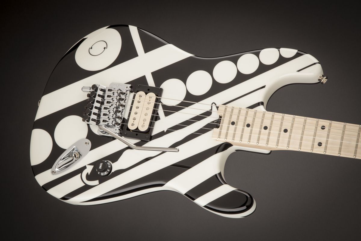 EVH reveals new Circles finish for Striped Series guitar | MusicRadar