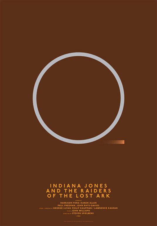 Ultra-minimalist posters for classic movies | Creative Bloq