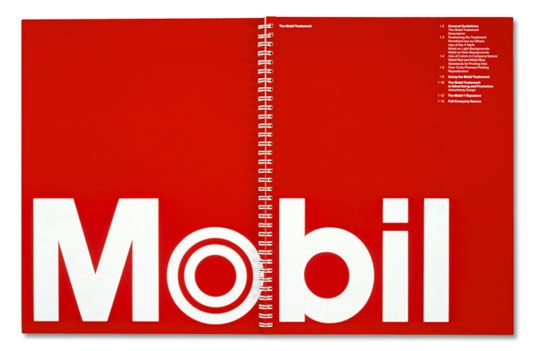 Making of a modern classic: the Mobil logo | Creative Bloq