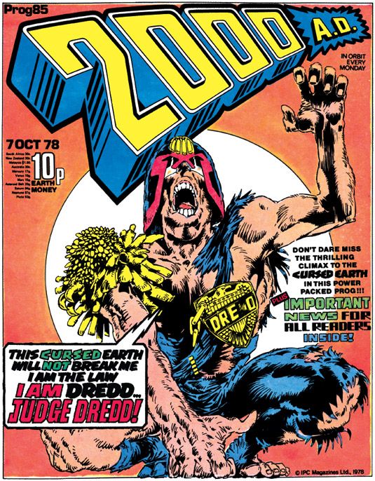 The art of Judge Dredd: 20 killer 2000 AD covers | Creative Bloq