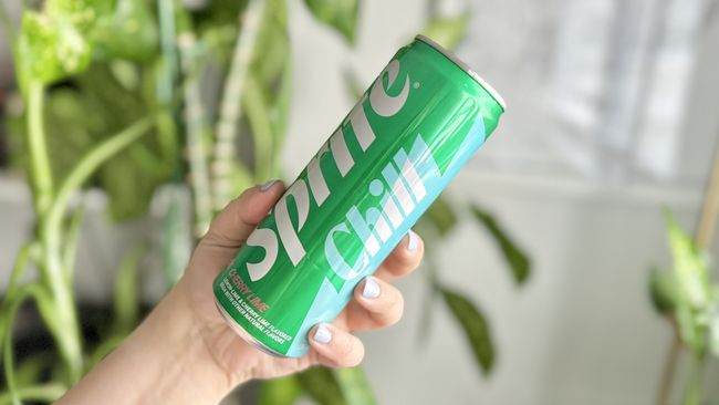 I tried the new Sprite Chill that tastes colder as you drink it, and it ...