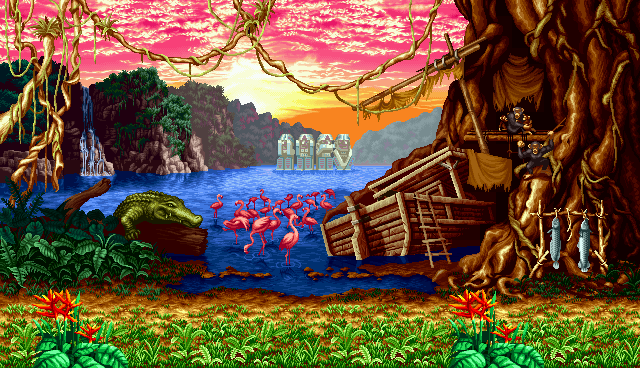 Classic game backdrops recreated as animated GIFs | Creative Bloq