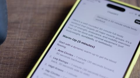 I use ChatGPT to hit my fitness and exercise goals – here are 7 prompts ...