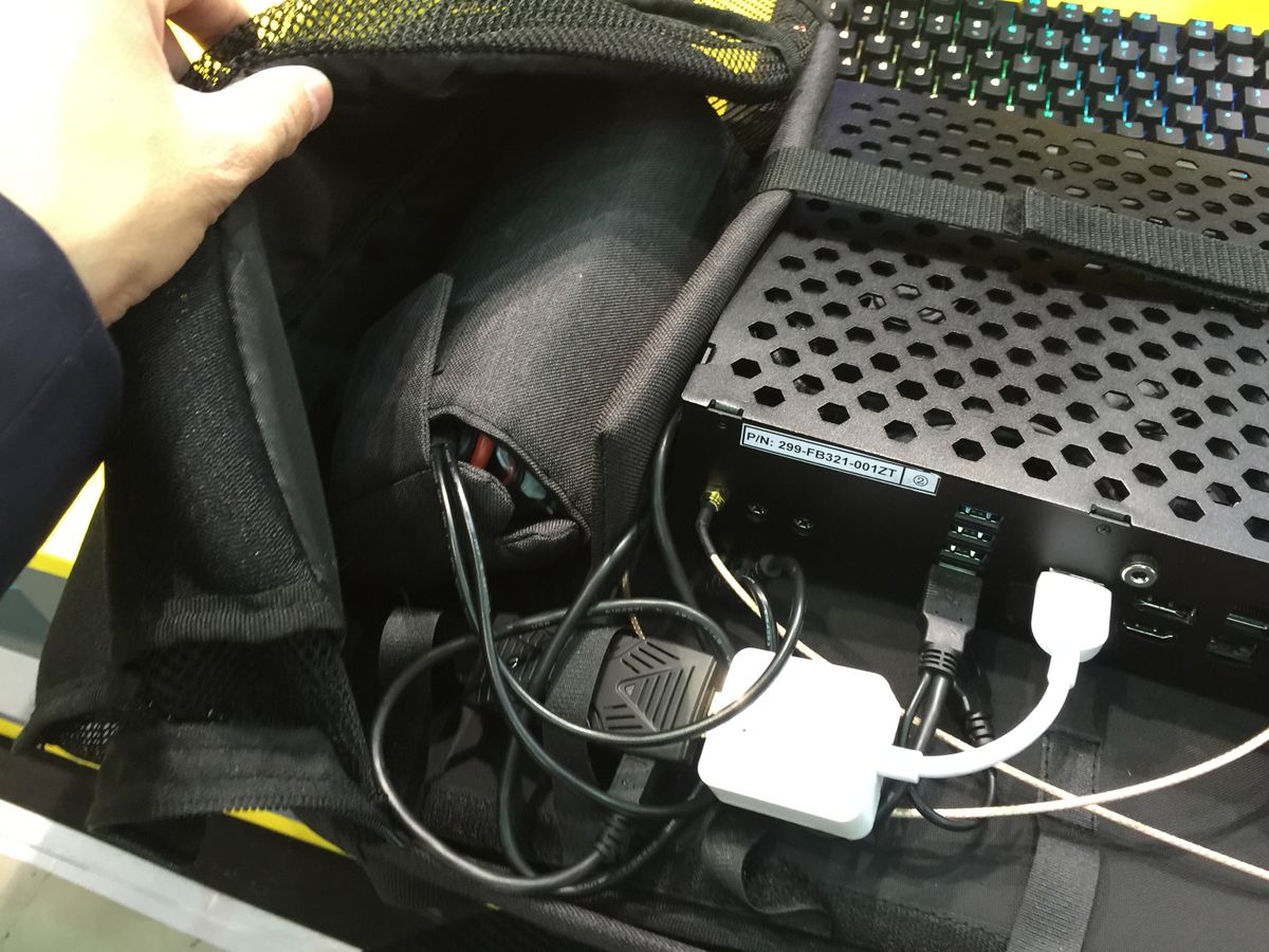 Today's VR backpacks are a first stab at cable-free VR | PC Gamer