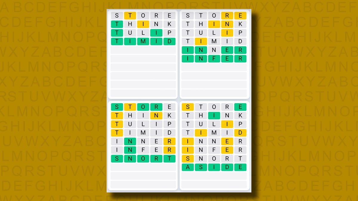 Quordle hints and answers for Wednesday, April 9 (game #1171) | TechRadar