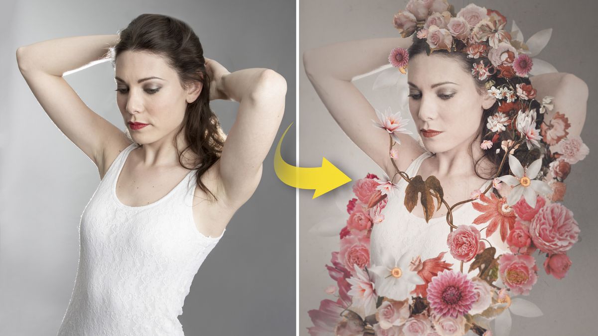 Get creative with flower composites and layer blending skills in ...