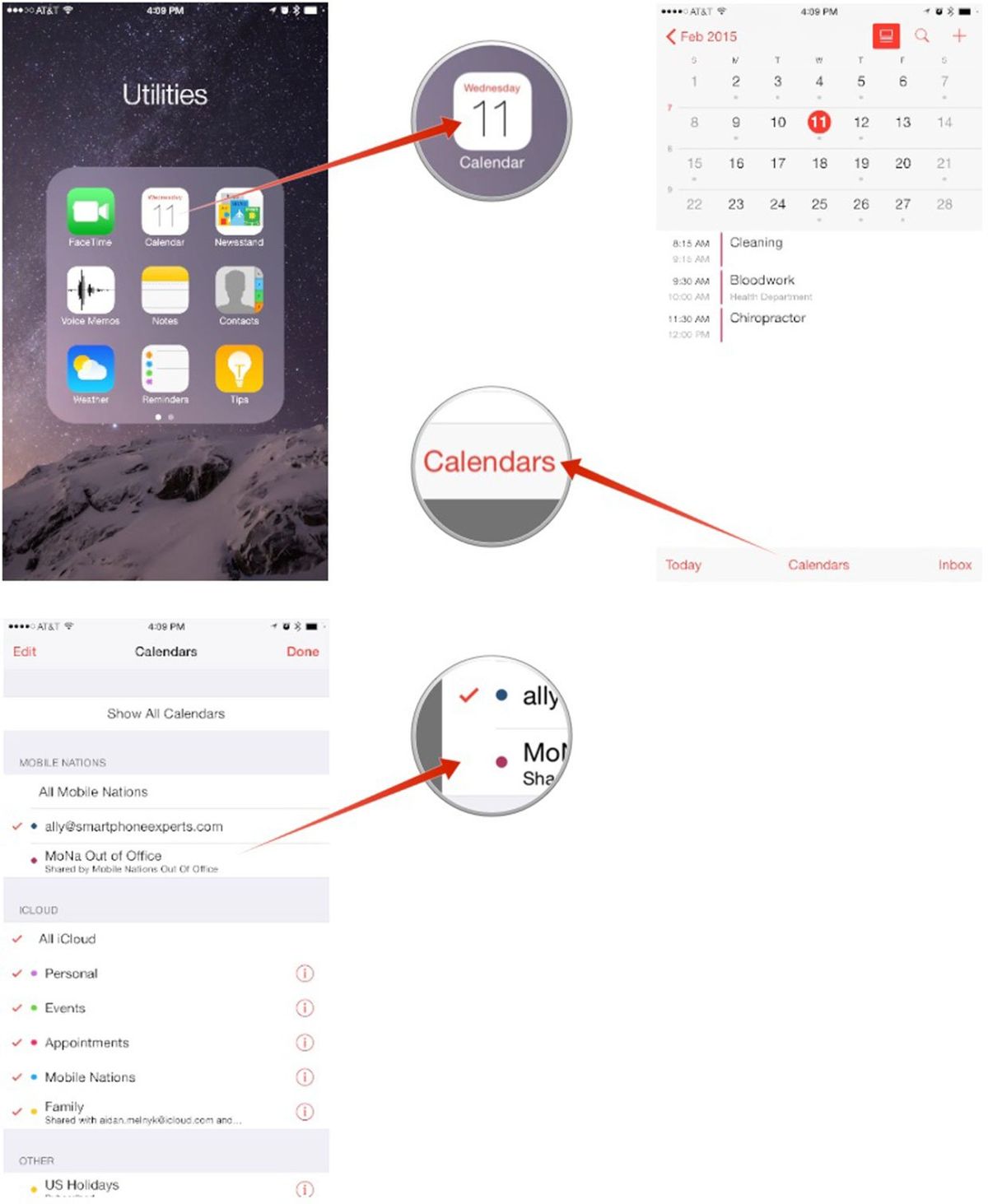 How to hide calendars in the Calendar app for iPhone and iPad | iMore