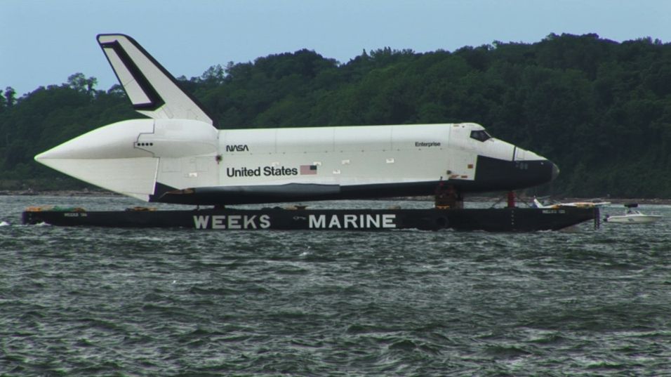 Space Shuttle at Sea: Enterprise Sails for NYC's Intrepid | Space