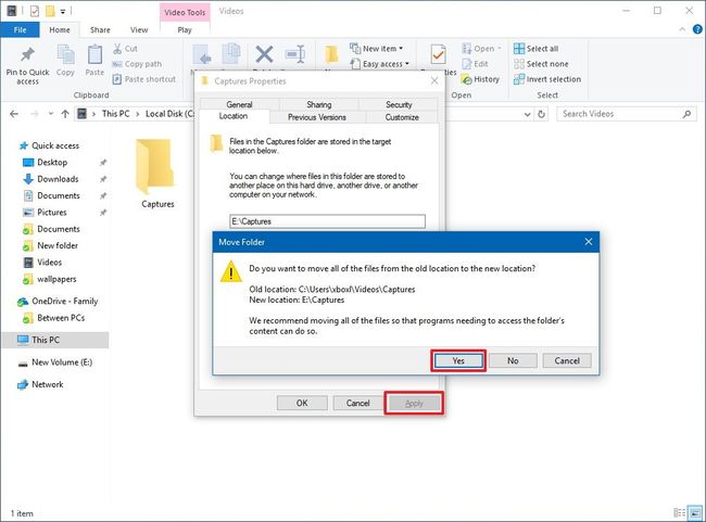 How to change Windows 10's Game DVR Captures folder location | Windows ...