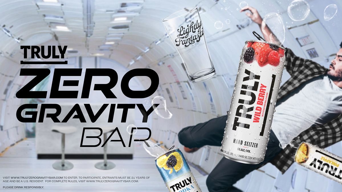 Truly to open 1st zero-g hard seltzer bar aboard astronaut training ...