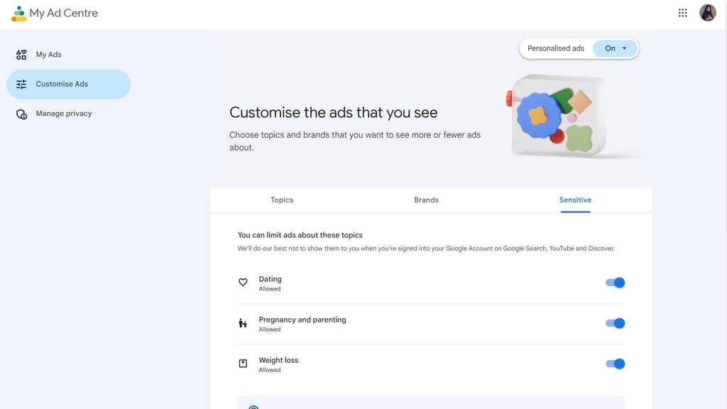 How to customize the ads Google shows you in My Ad Center | Android Central