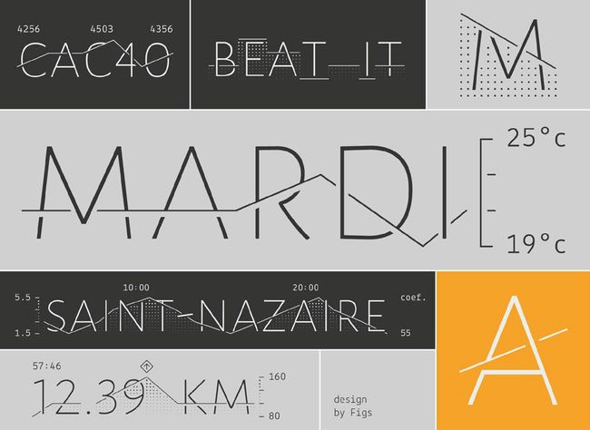 Typography meets data in this amazing free font | Creative Bloq
