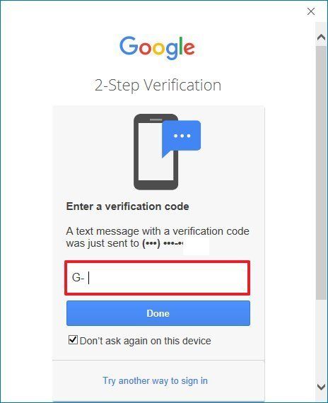 How to set up two-factor authentication (2FA) for Gmail in Outlook ...
