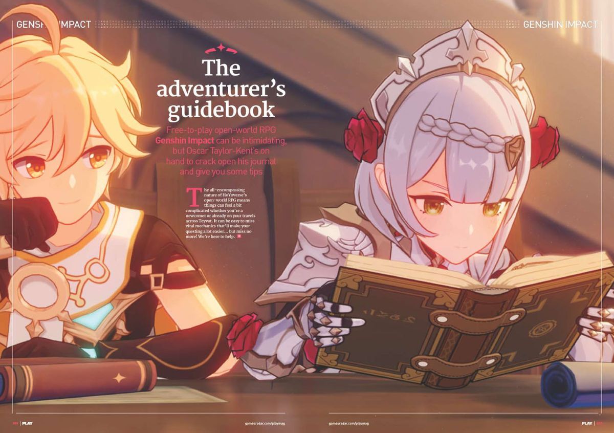 Genshin Impact blooms onto PLAY’s newest cover | GamesRadar+