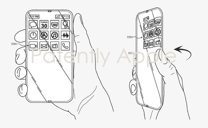 Crazy new iPhone design from Apple is ALL SCREEN with apps on front and ...