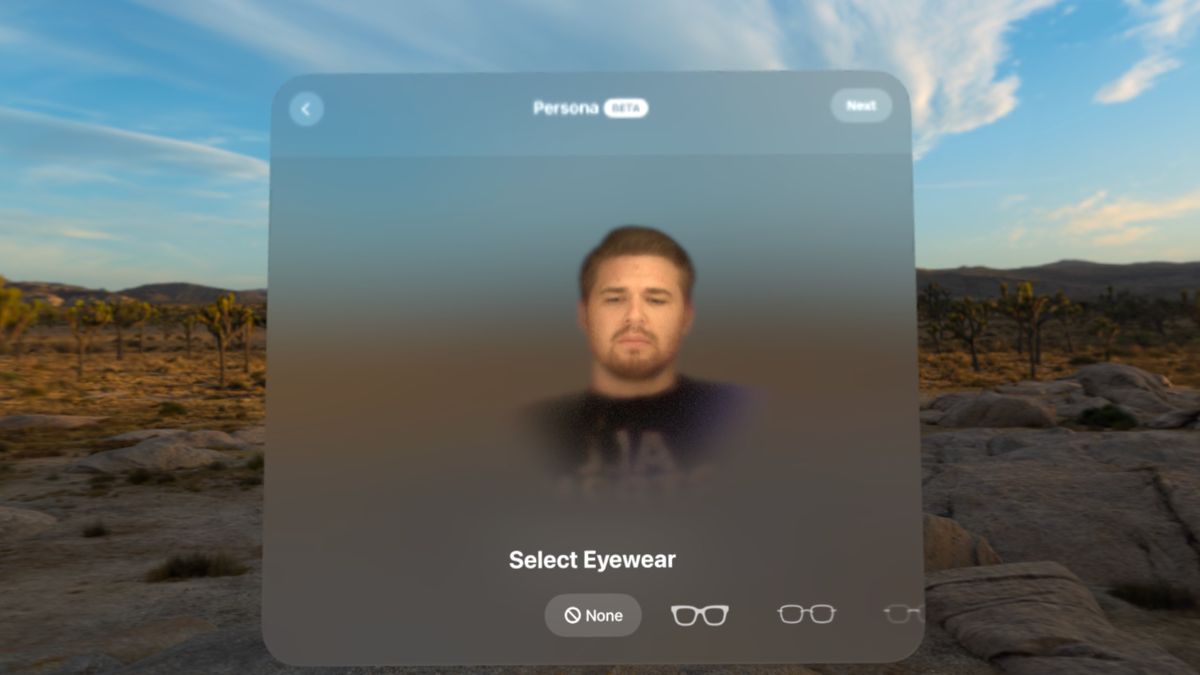 How to create a Persona on Apple Vision Pro | iMore