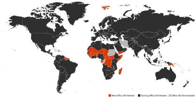 Microsoft brings Office 365 to 96 new markets around the globe ...