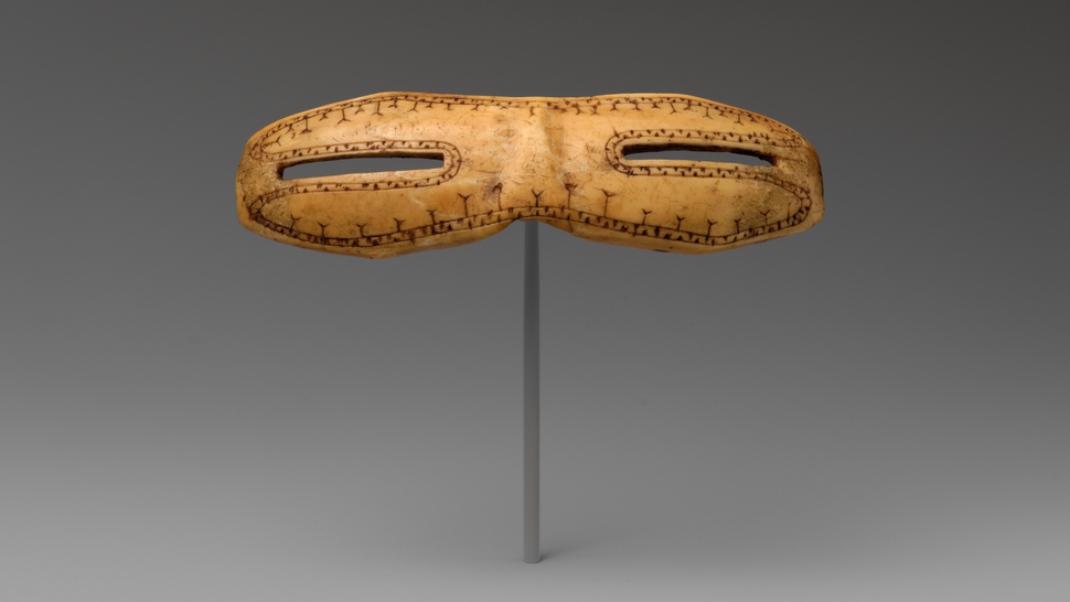 Thule snow goggles: 1,000-year-old Arctic eyewear carved from walrus ...