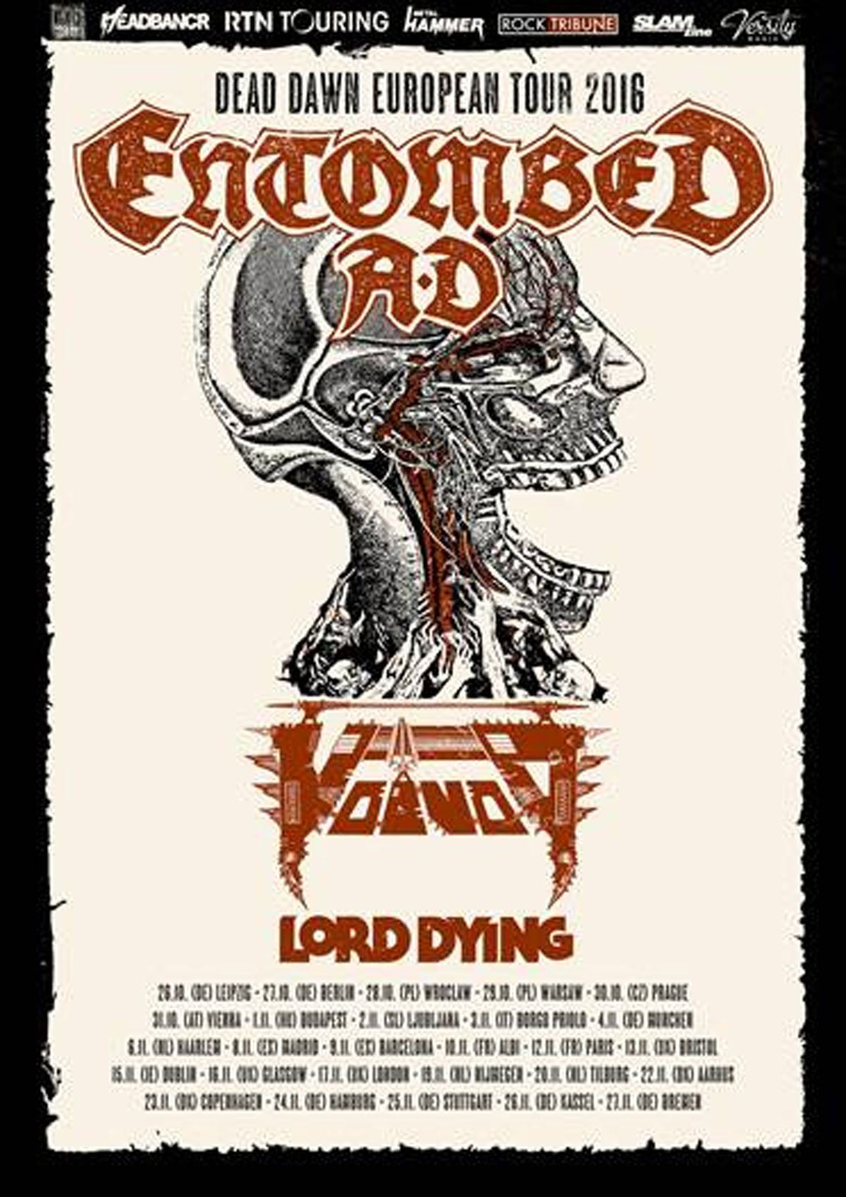 Voivod announce European tour with Entombed AD | Louder