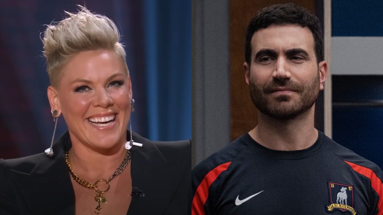 Pink Proves Ted Lasso's Brett Goldstein Is Real And Not CGI With A ...