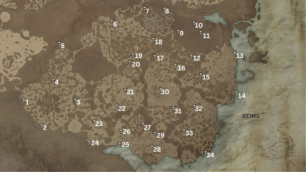 Diablo 4: All Altar of Lilith locations, statue maps, and fastest ...