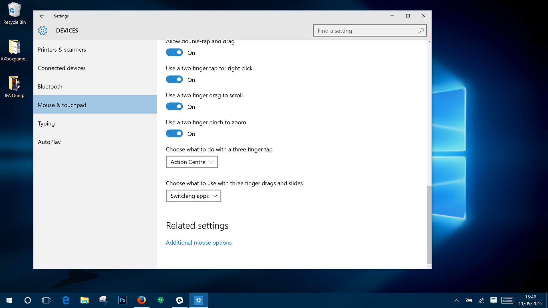Mastering three-finger gestures in Windows 10 | Windows Central
