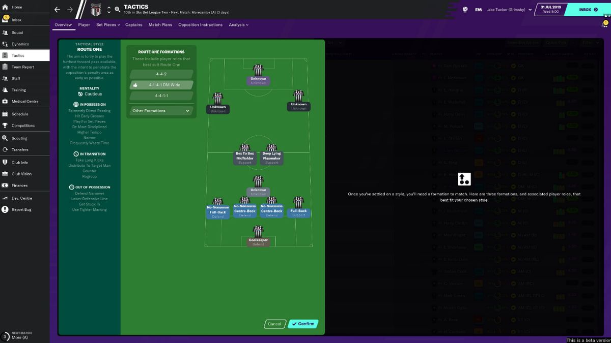 Football Manager 2020 tactics: The best FM20 tactics for every level of ...
