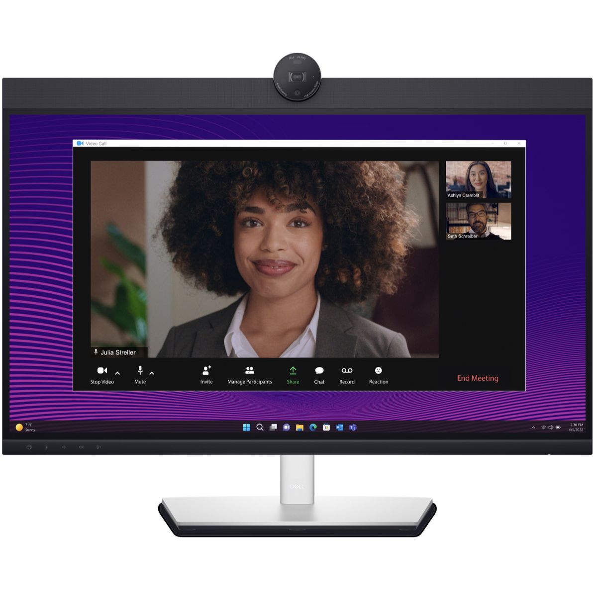The best monitor with webcam: screens with an integrated webcam, for ...