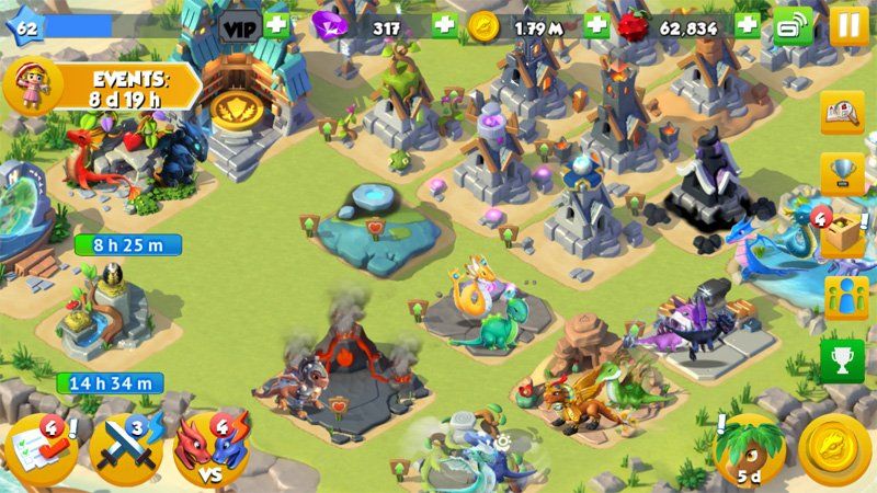 Dragon Mania Legends Revisited – Updates add Shadow and Light elements ...