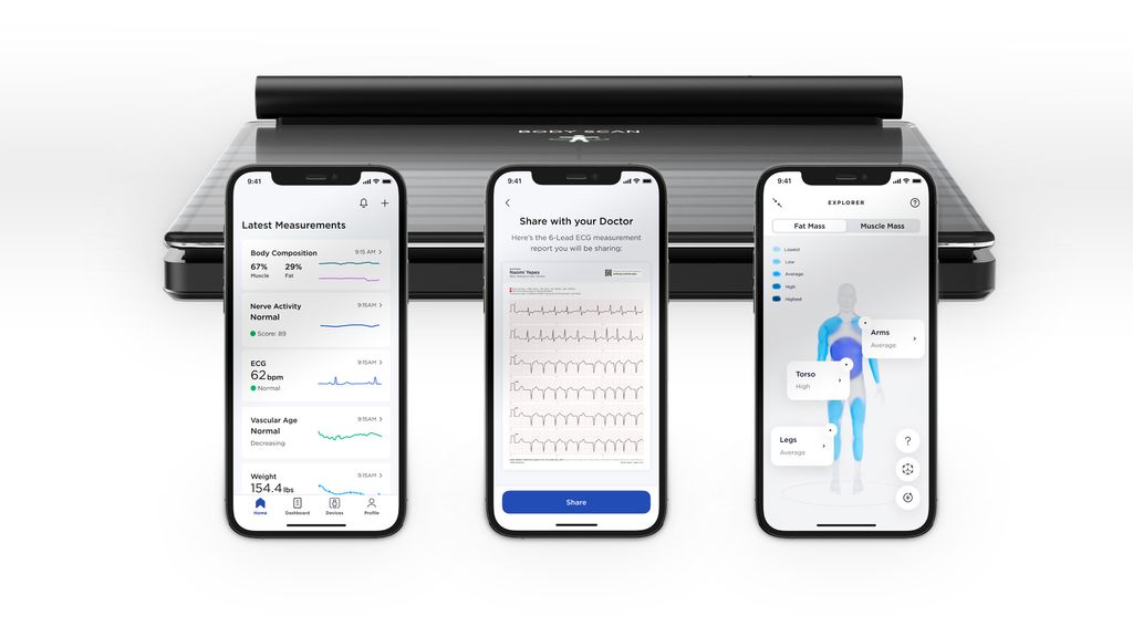 Withings Body Scan scale adds a sensor bar and goes way beyond weight ...