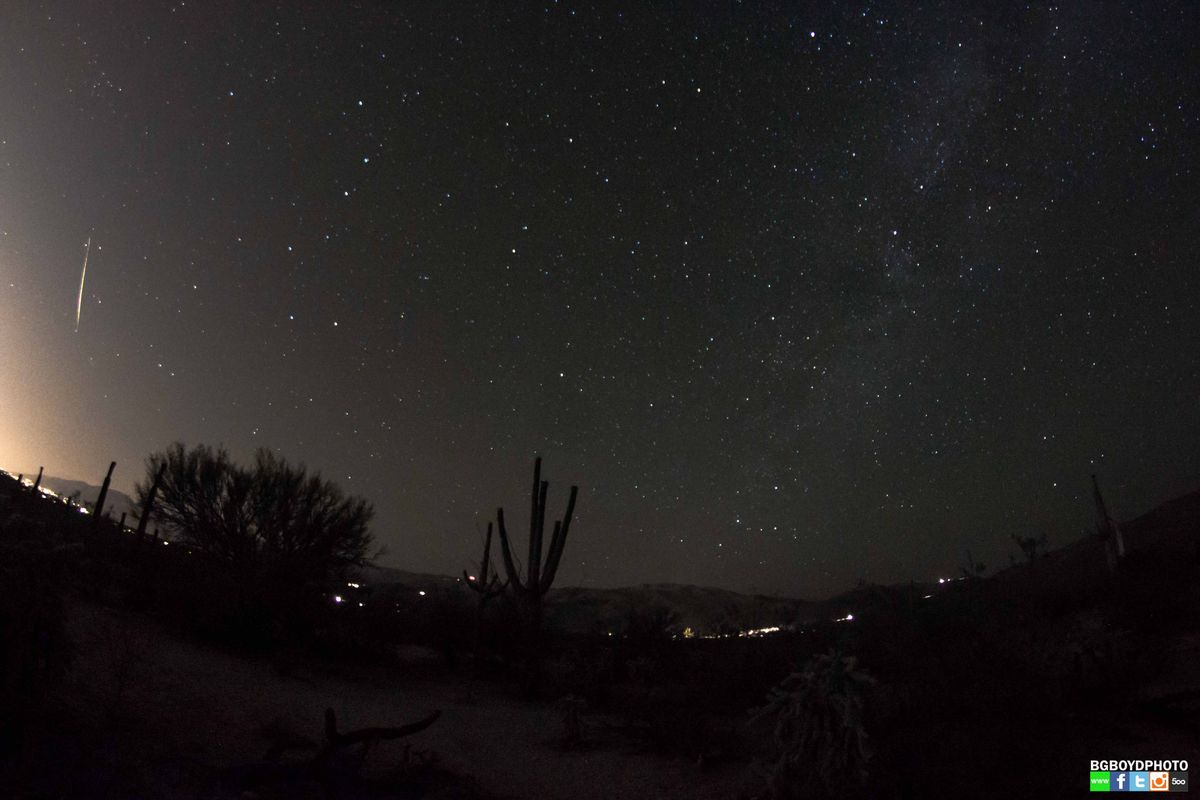 Camelopardalid Meteor Shower Photos: 'Shooting Stars' from Comet 209P ...