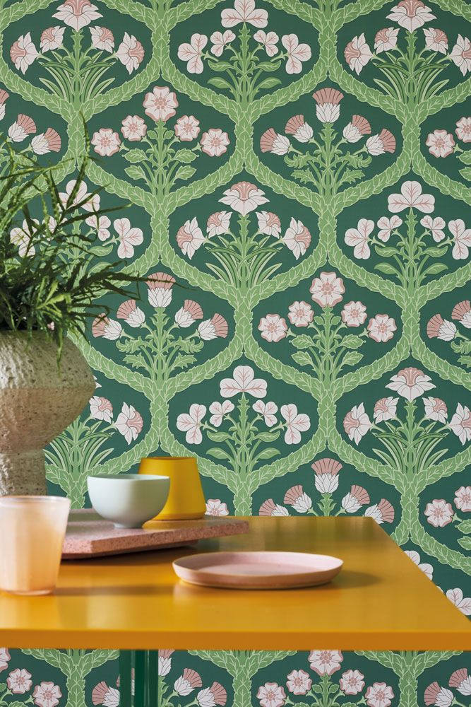 Cole & Son revive classic wallpaper prints in new Pearwood collection