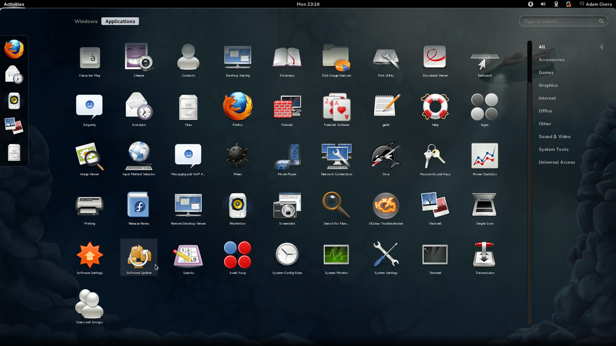 Fedora 16 Installation: Phase Two - Fedora 16 And GNOME Shell: Tested ...