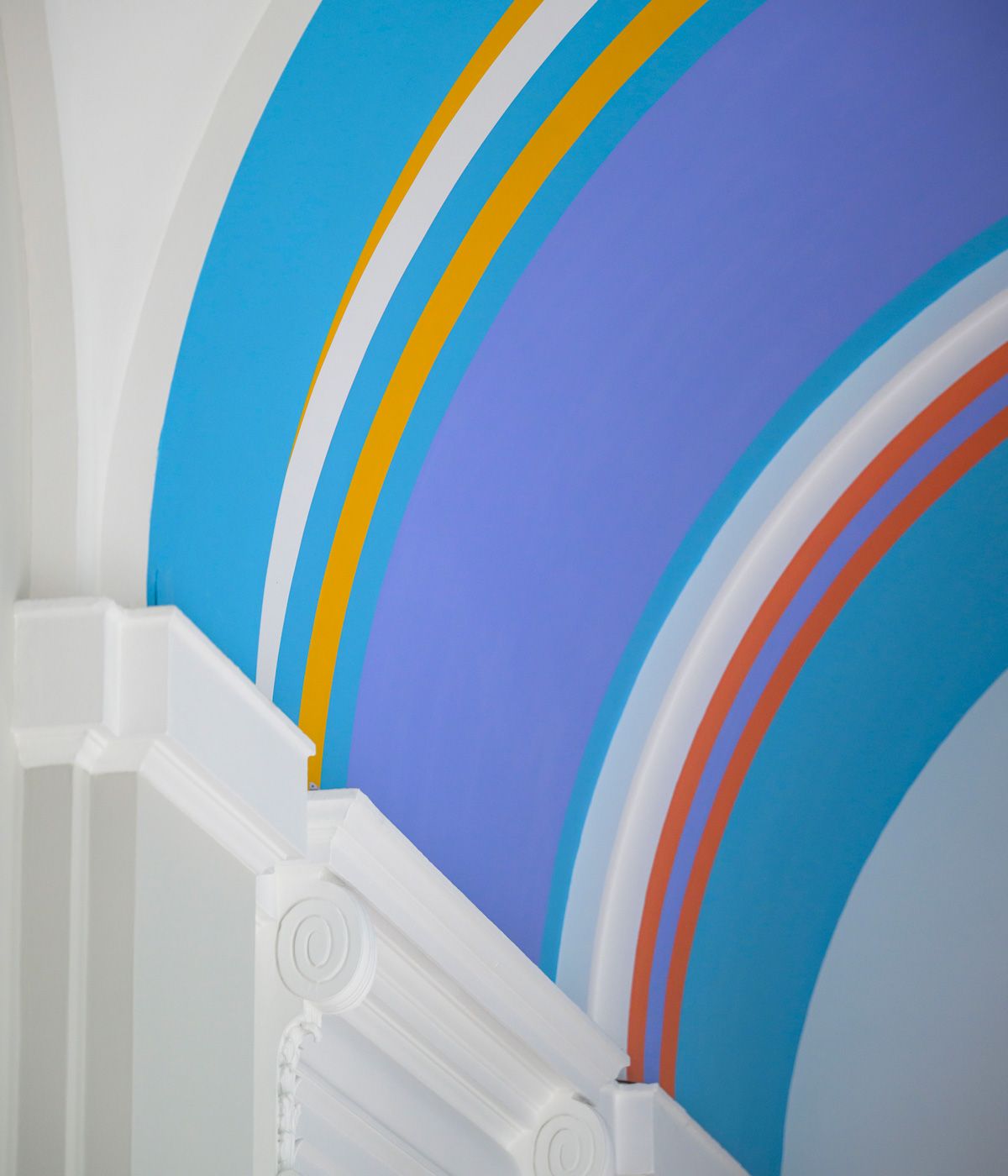 Bridget Riley unveils her first ceiling painting | Wallpaper*