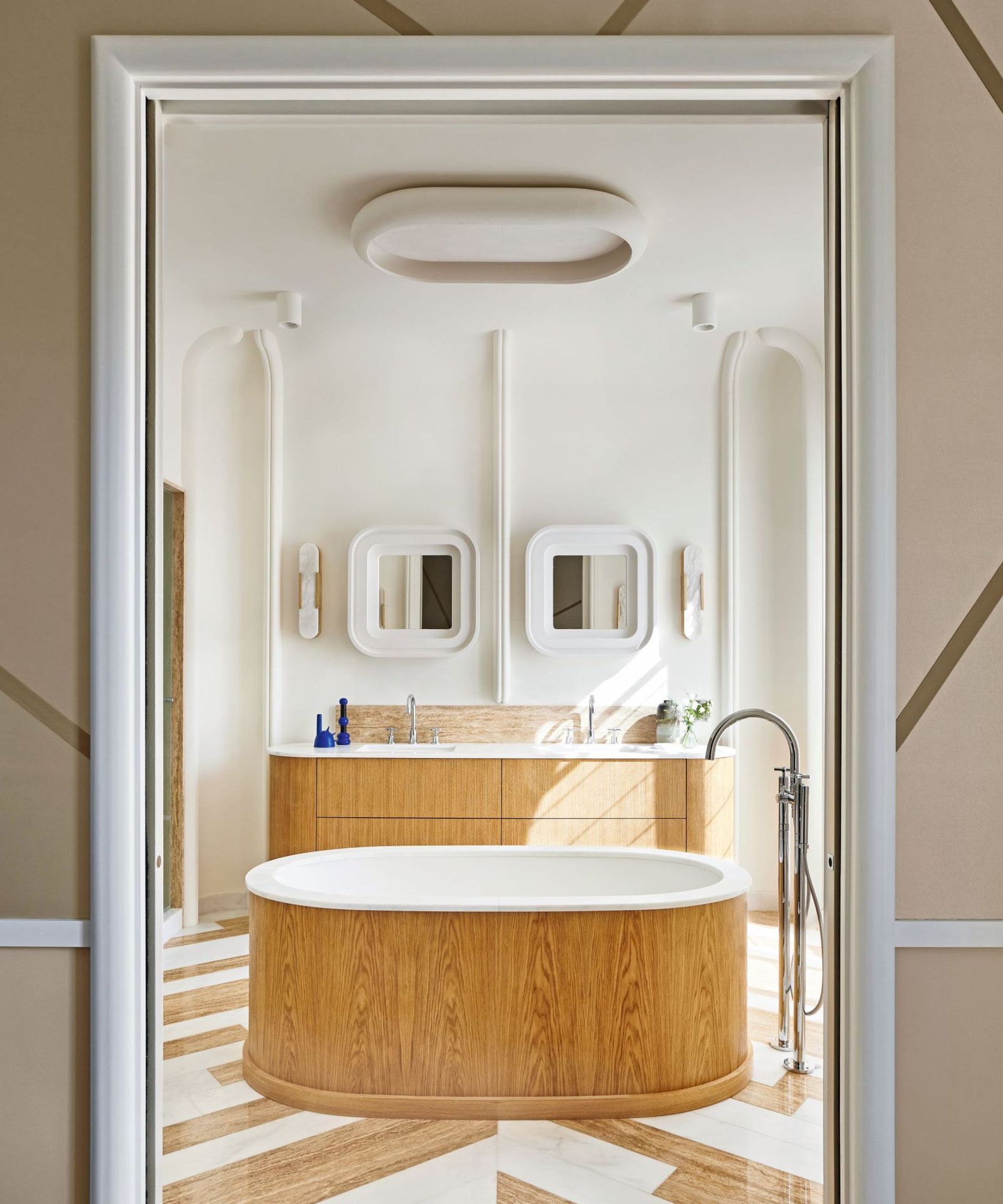 Patterned bathroom ideas: 10 perfectly patterned wash spaces | Homes ...