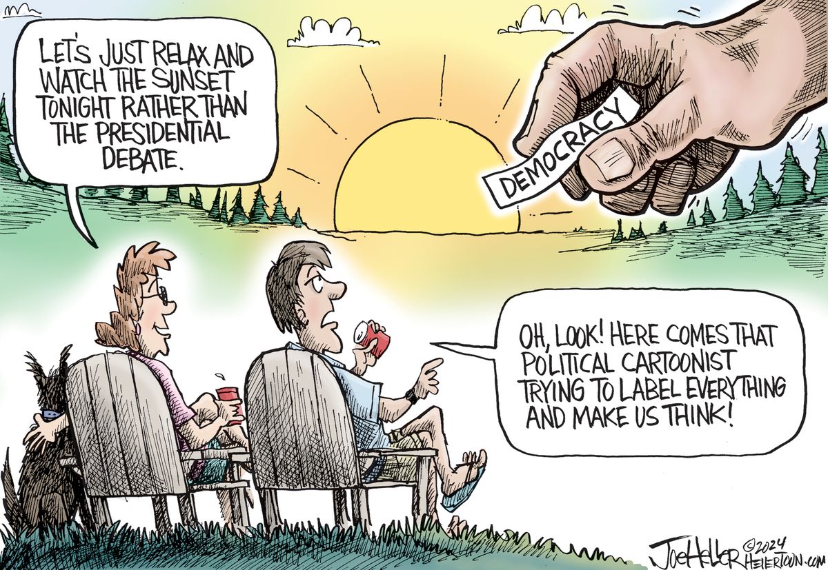 Today's political cartoons - June 25, 2024 | The Week