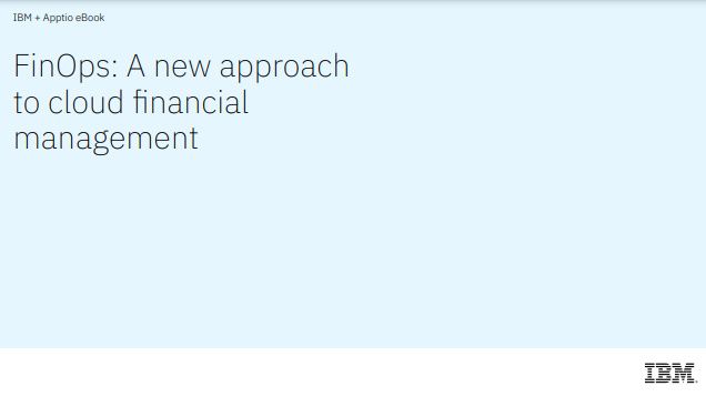 FinOps: A new approach to cloud financial management | IT Pro