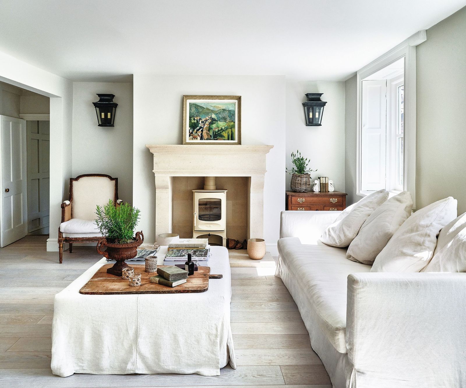 See how a row of dilapidated cottages has become an idyllic home ...