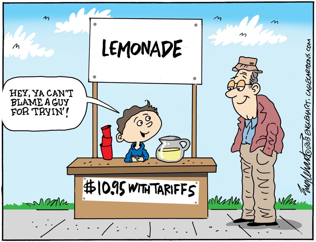 5 terrifically taxing cartoons about tariffs | The Week