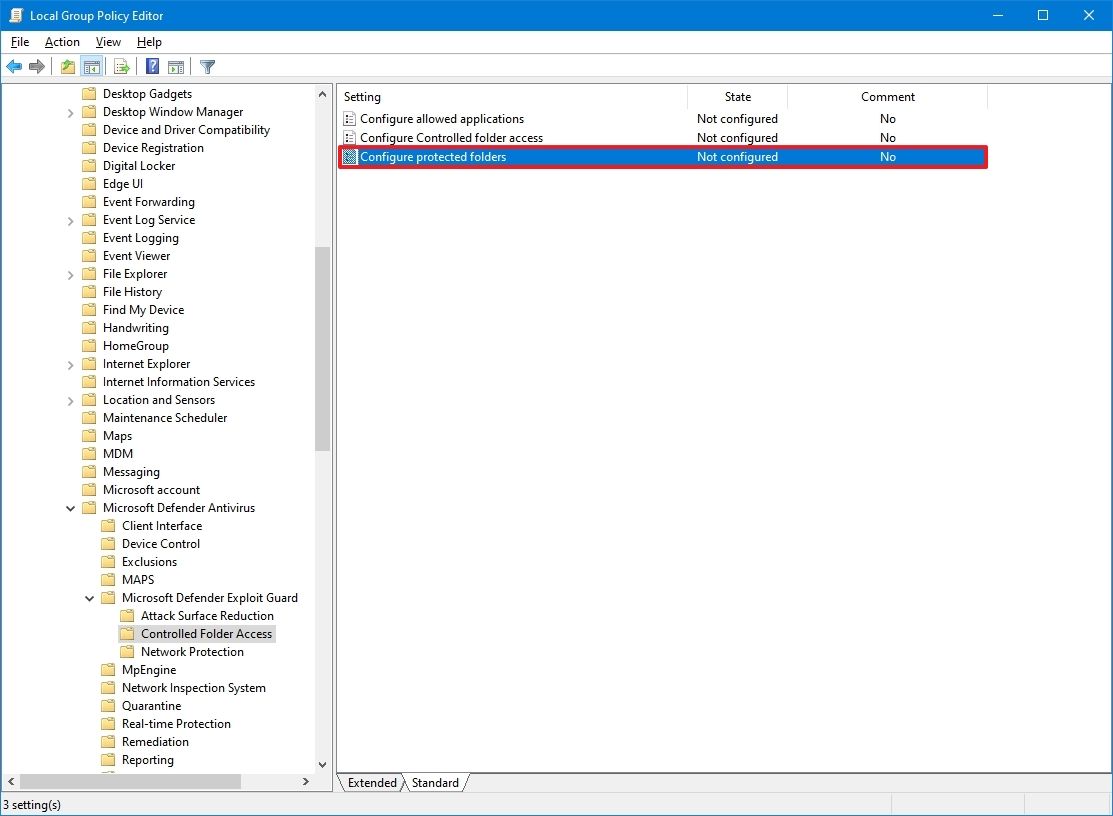 How to enable Controlled folder access to protect data from ransomware ...