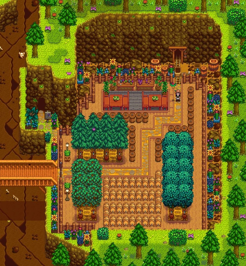 Let's all de-stress for a minute by looking at beautiful Stardew Valley ...